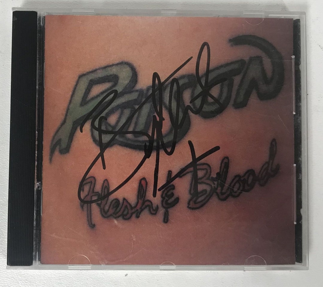 Bret Michaels Signed Autographed poison Flesh & - Etsy