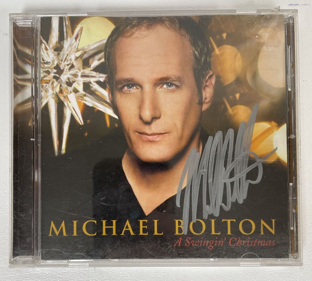 Michael Bolton firmó un CD de música autografiado A - Etsy España