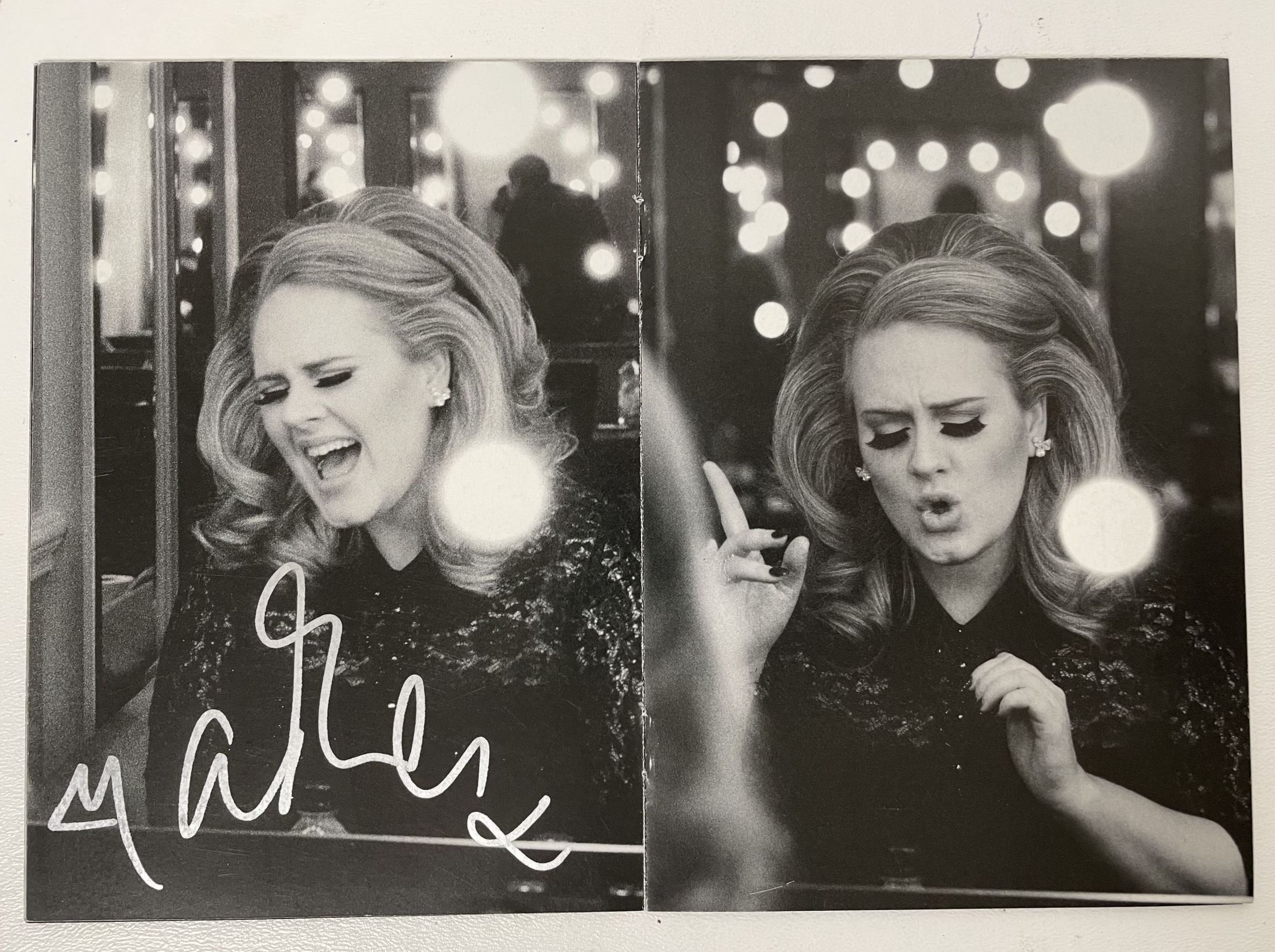 Adele Signed Autographed Music CD Cover COA Matching | Etsy