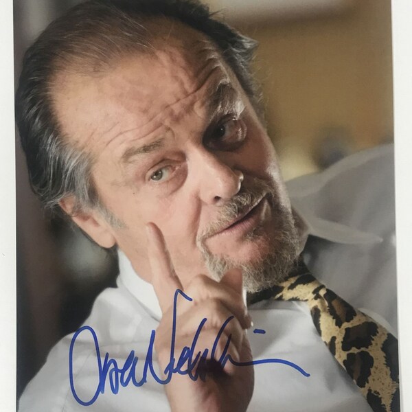 Jack Nicholson Autograph - Etsy