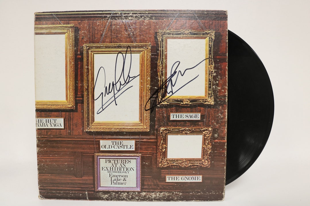 Greg Lake & Carl Palmer Signed Autographed 'emerson, Lake and Palmer ...