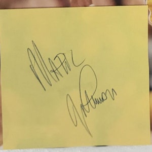 Magic Johnson Signed Autographed Vintage Signature Page 8.5x11 Display ...