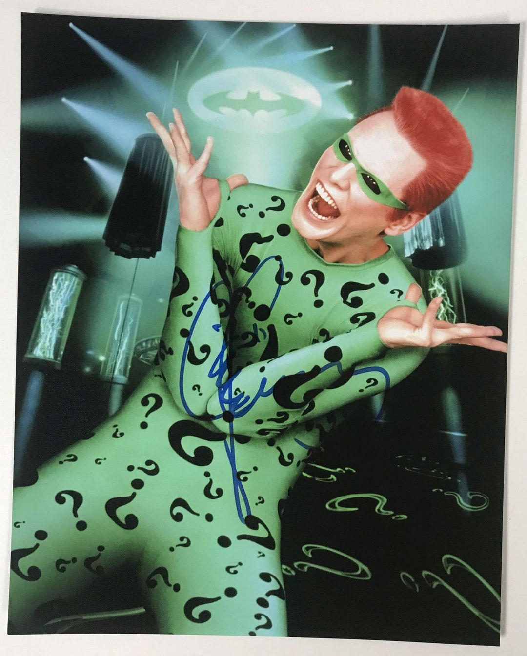 Jim Carrey Signed Autographed Glossy 8x10 Photo Lifetime COA - Etsy