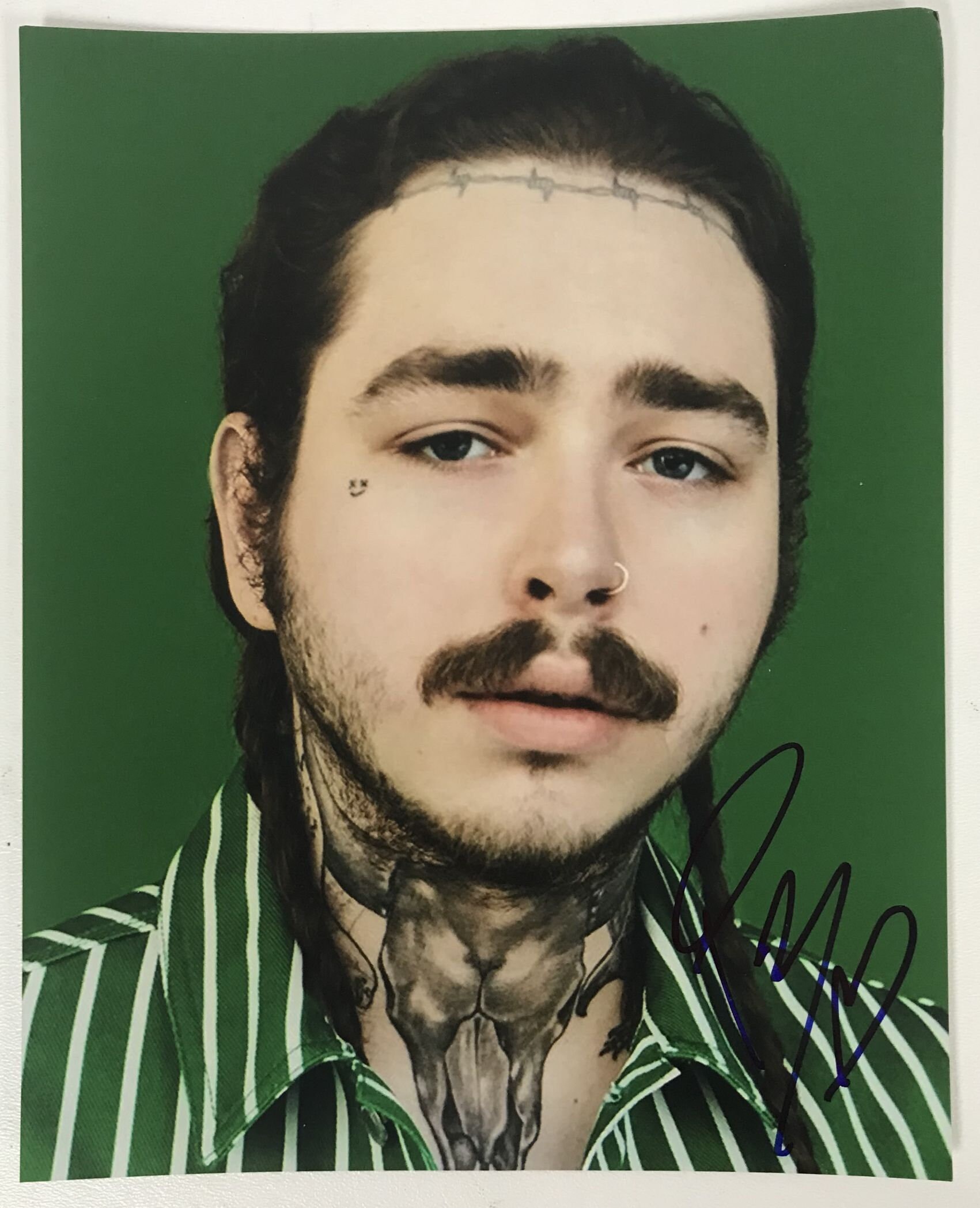 Art & Collectibles Collectibles Post Malone Autograph Signed Photo ...