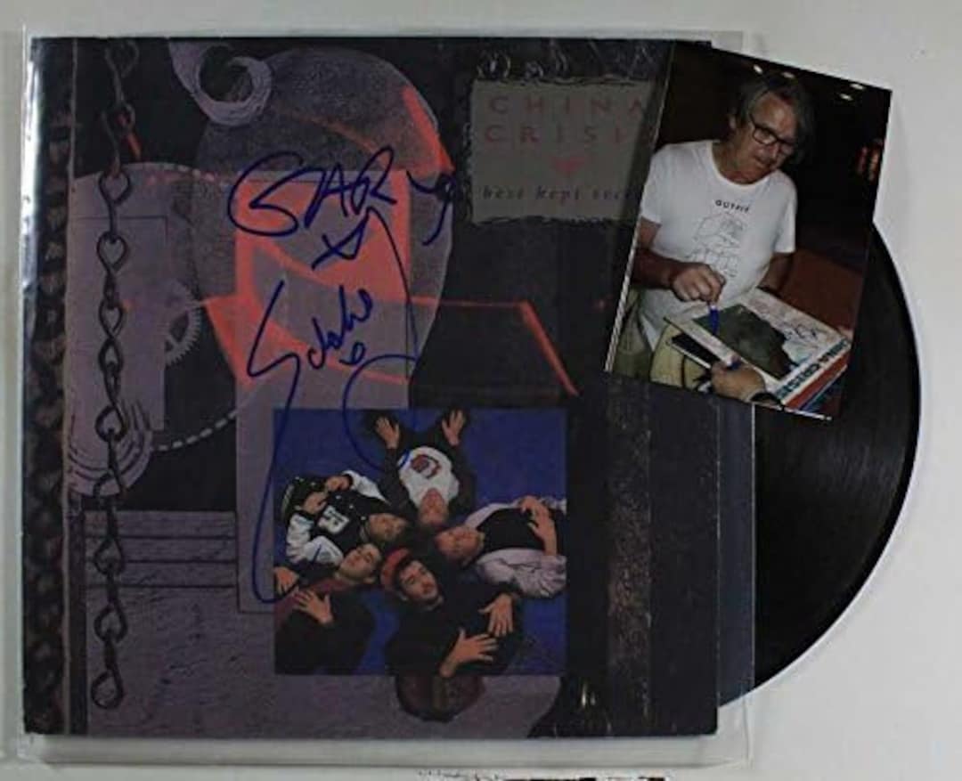 Eddie Lundon & Gary Daly Signed Autographed china Crisis Record Album ...