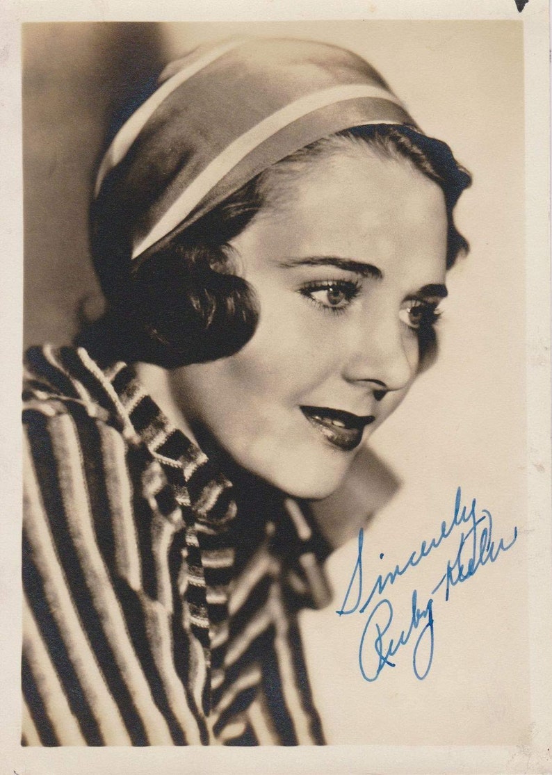 Ruby Keeler d. 1993 Signed Autographed Vintage 5x7 Photo COA Matching ...
