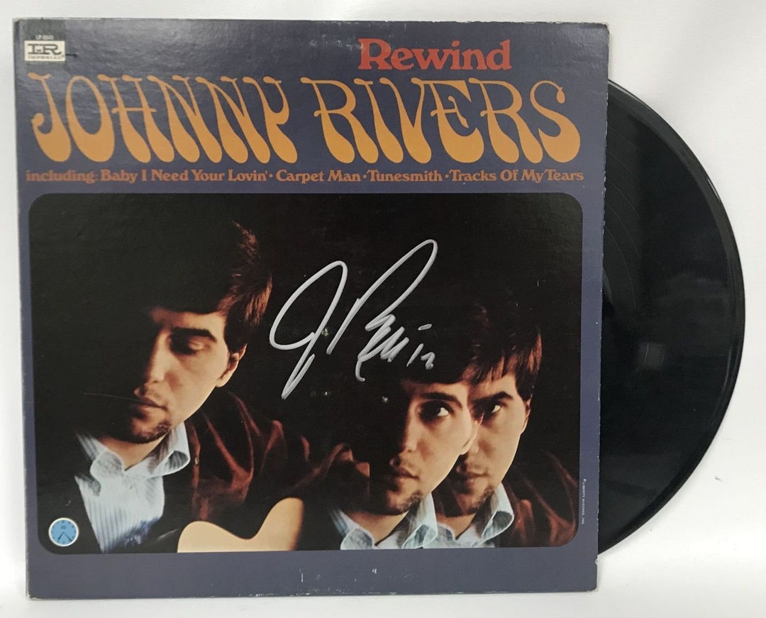 Johnny Rivers Signed Autographed ''rewind'' Record Album - COA Matching ...