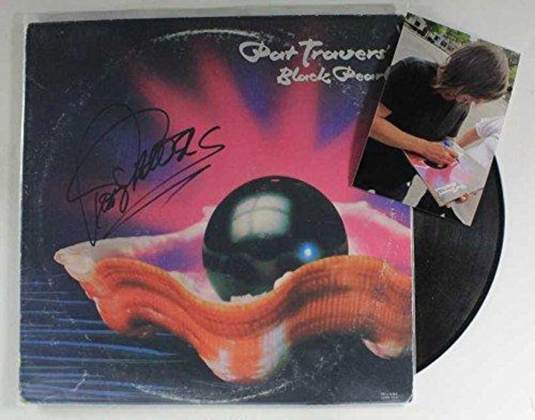 Pat Travers Signed Autographed black Pearl Record - Etsy