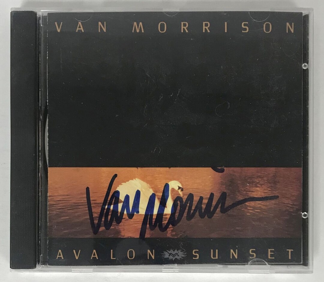 Van Morrison Signed Autographed "avalon Sunset" CD Compact Disc ...