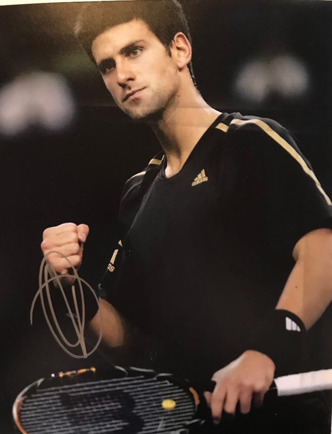 Novak Djokovic Signed Autographed Tennis Glossy 8x10 Photo | Etsy