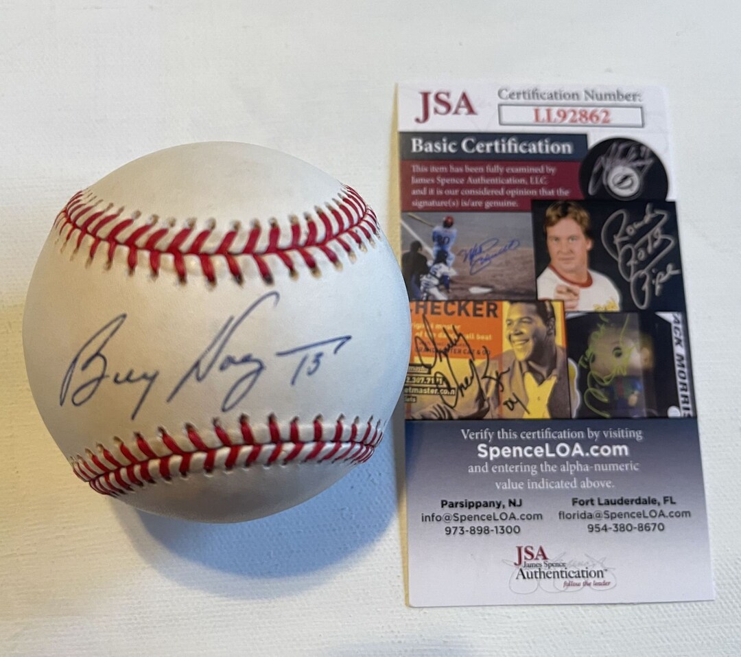 Billy Wagner Signed Autographed Official Major League OML Baseball JSA ...
