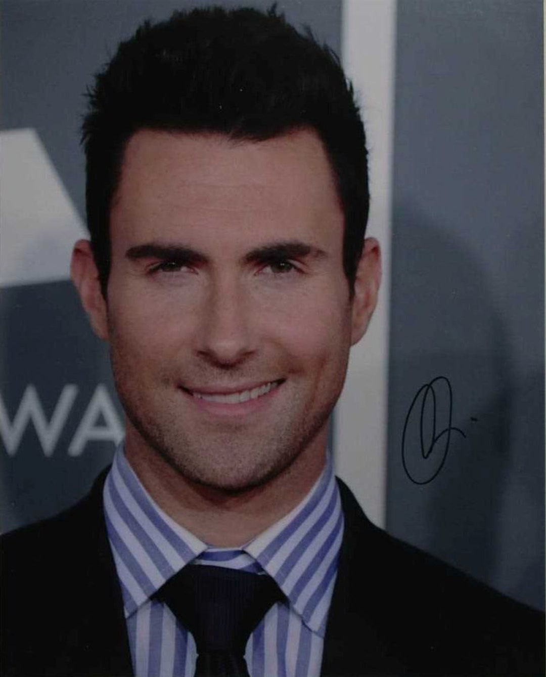 Adam Levine Signed Autographed maroon 5 Glossy 8x10 Photo COA Matching ...