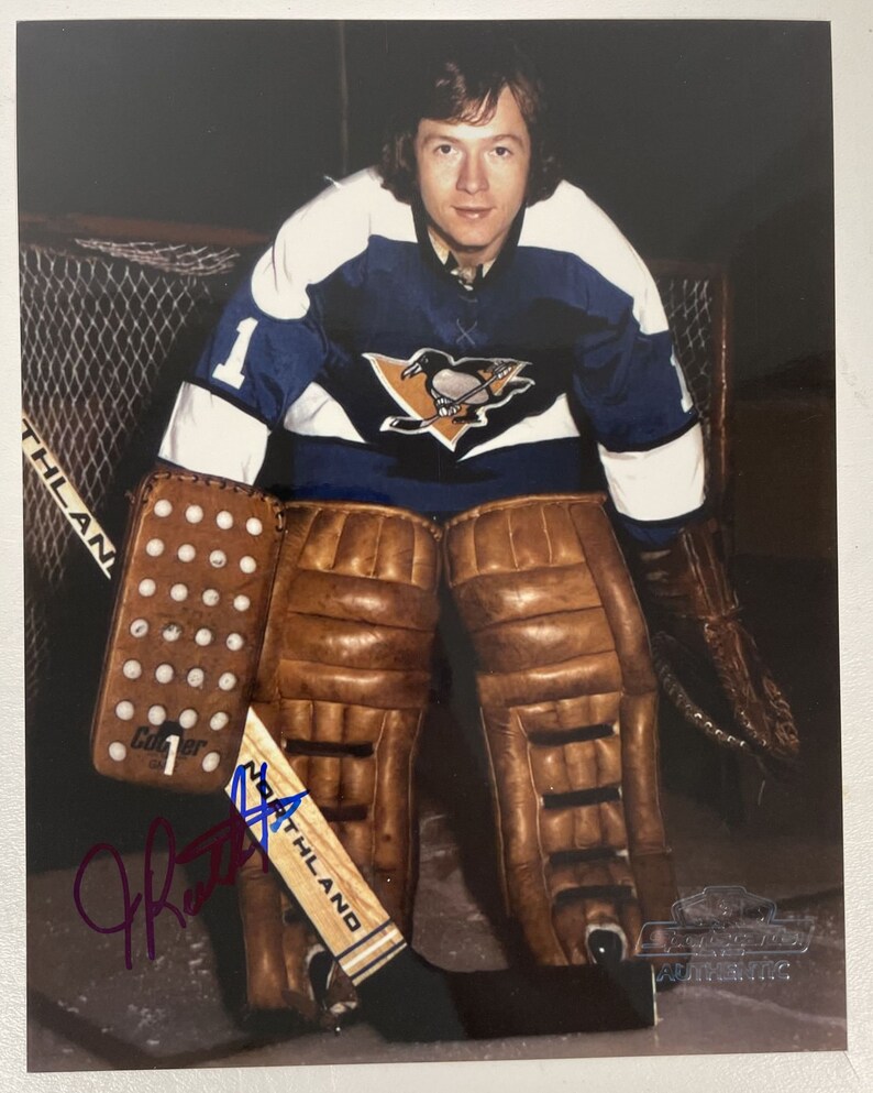Jim Rutherford Signed Autographed Glossy 8x10 Photo Pittsburgh - Etsy