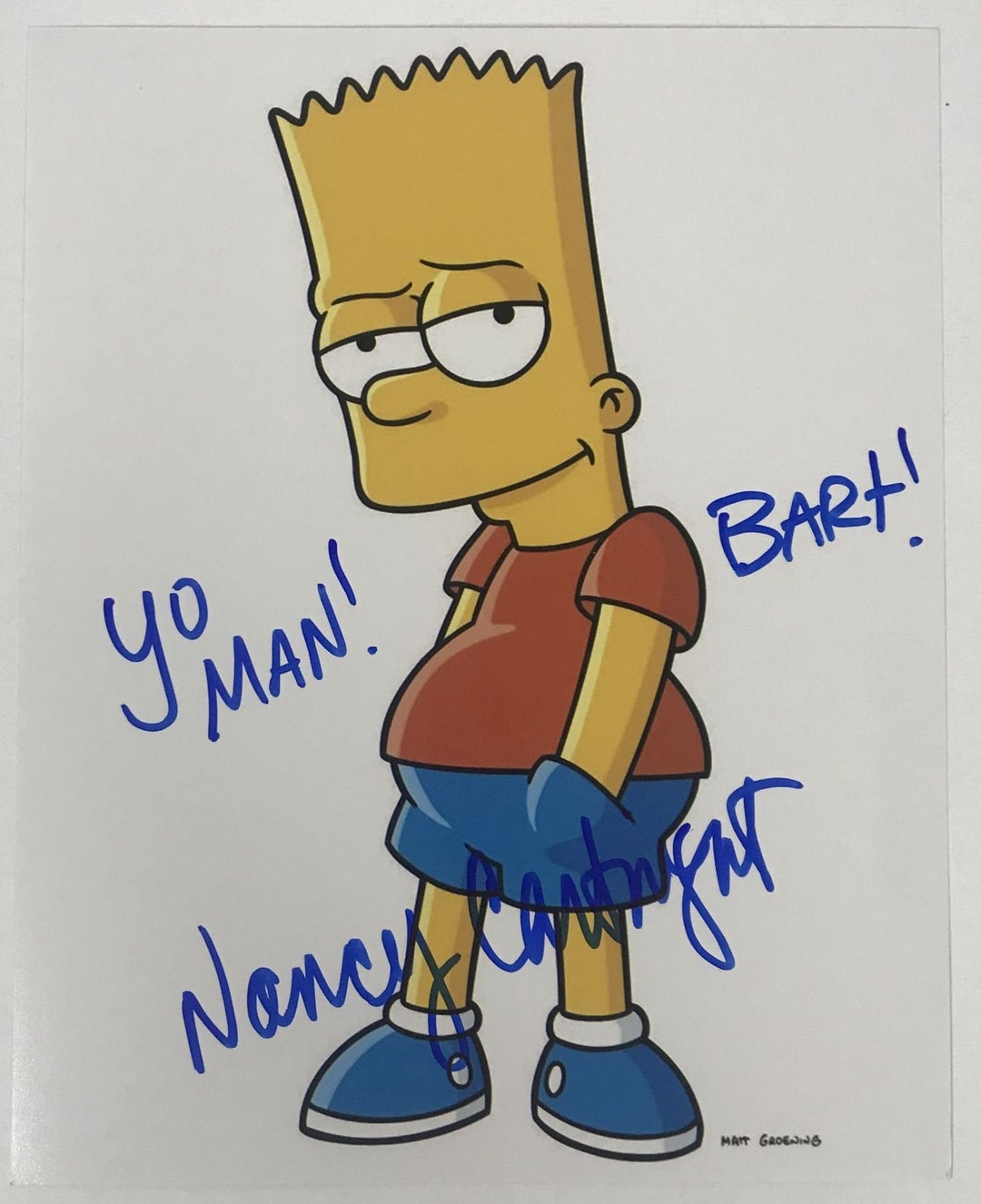 Nancy Cartwright Signed Autographed the Simpsons Glossy 8x10 Photo ...