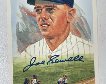 Joe Sewell Signed - Etsy