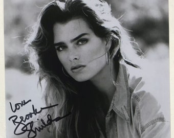 Brooke Shields Signed Autographed 8x10 Photo - Etsy