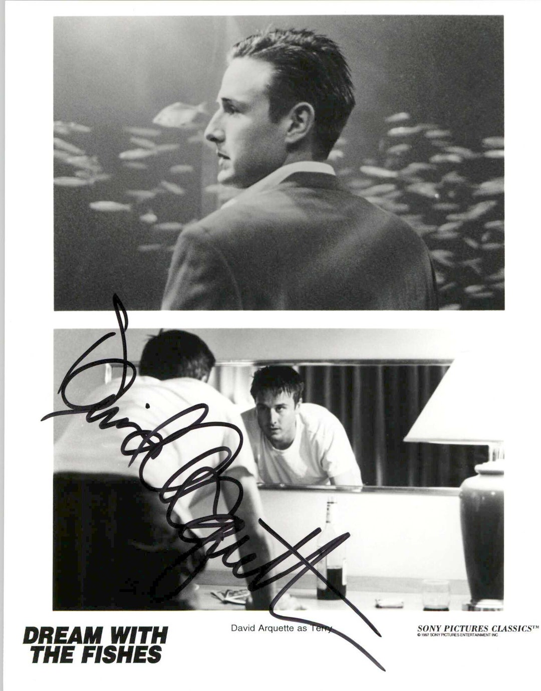 David Arquette Signed Autographed Glossy 8x10 Photo COA Matching ...
