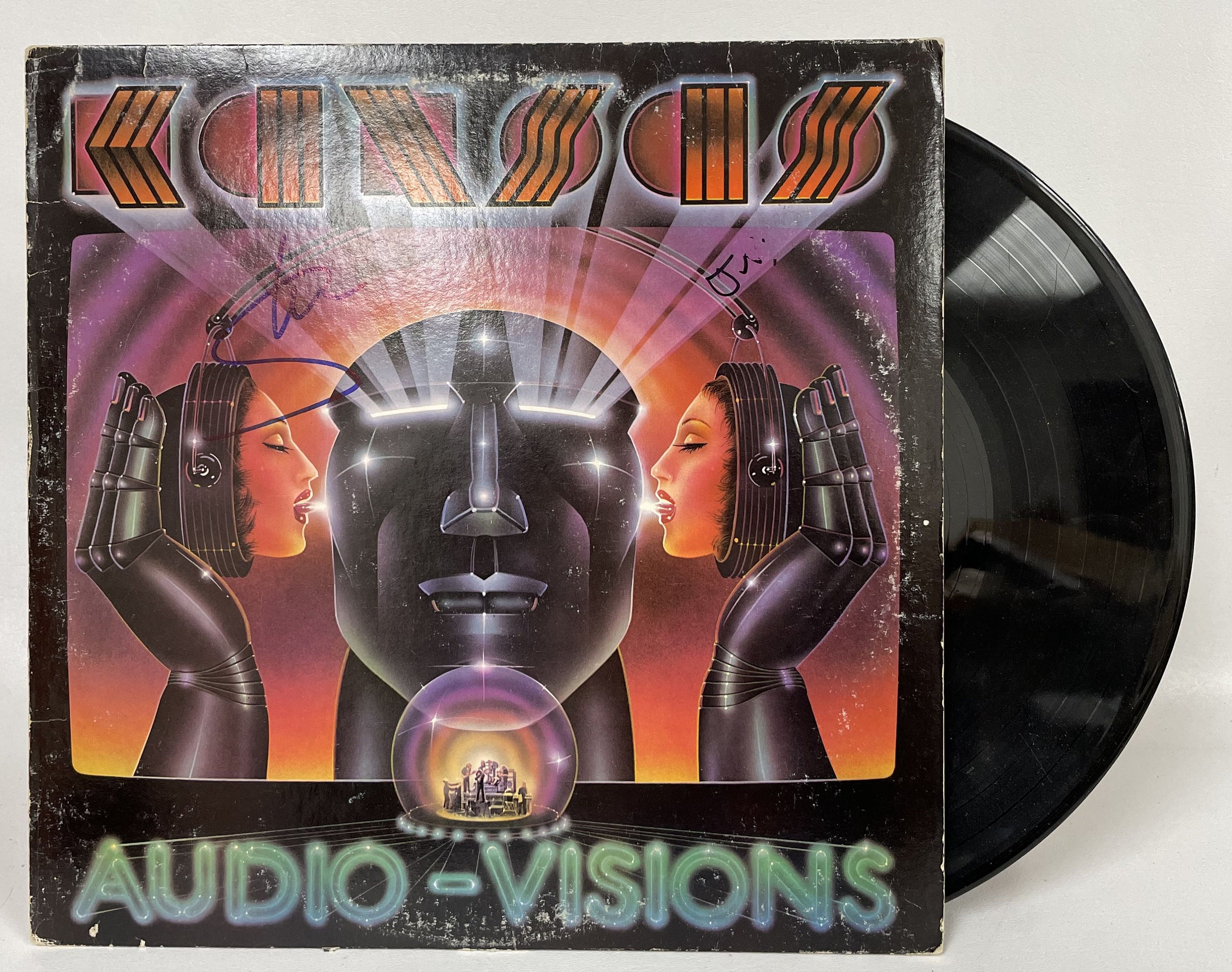 Steve Walsh Signed Autographed kansas Audio-visions Record Album COA ...