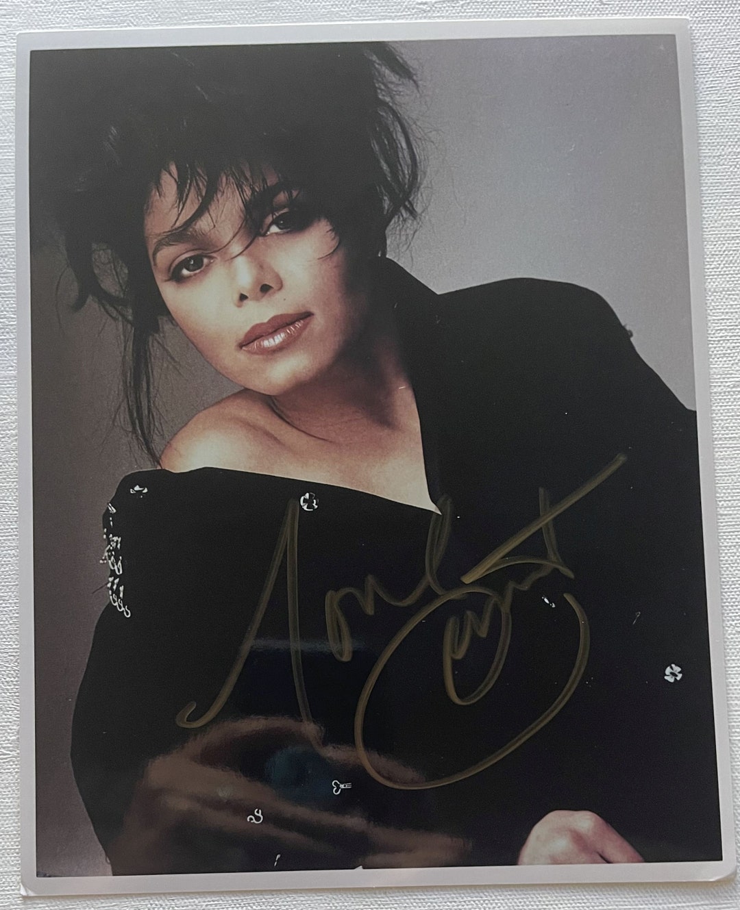 Janet Jackson Signed Autographed Glossy 8x10 Photo Lifetime COA - Etsy