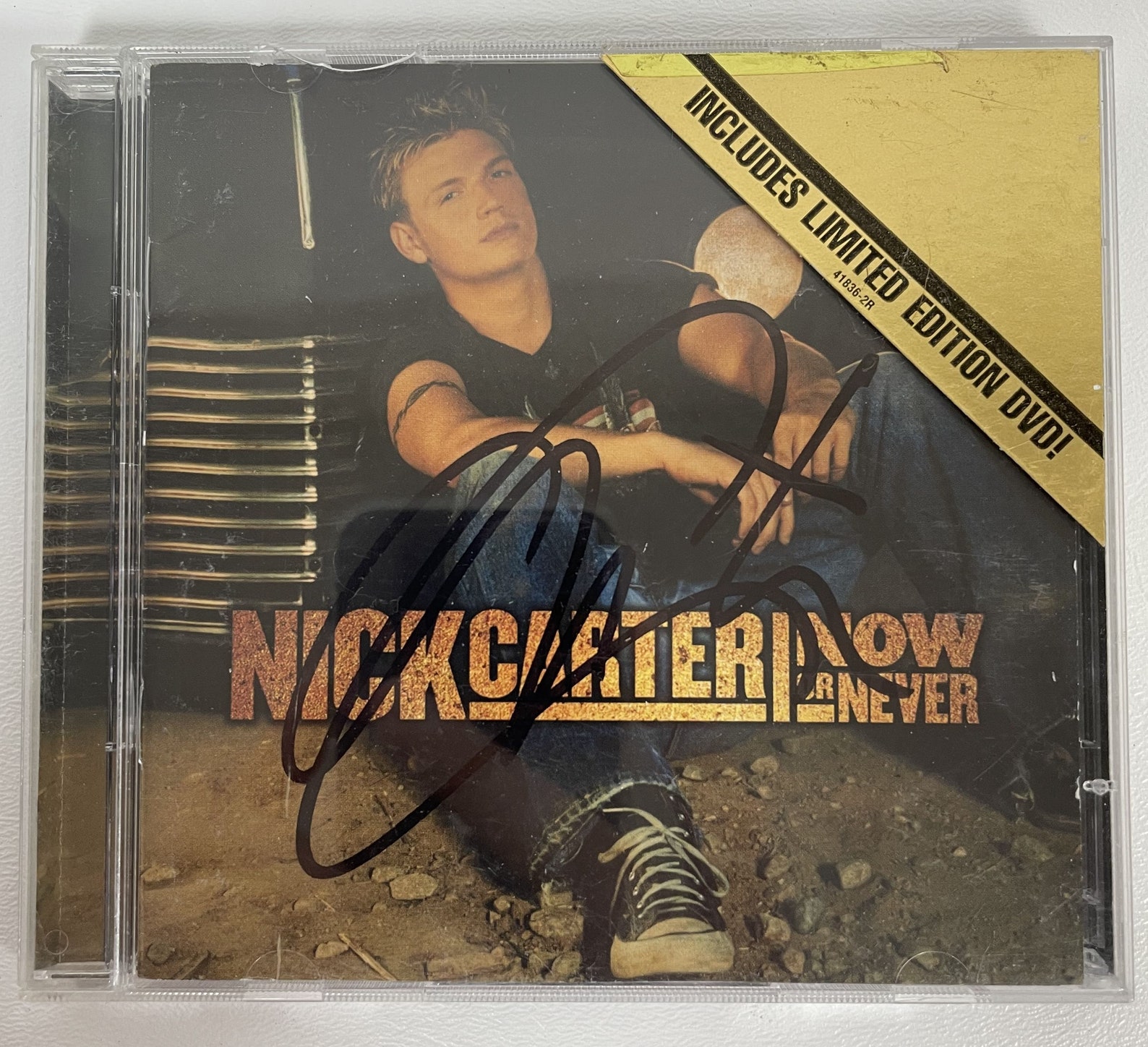 Nick Carter Signed Autographed Now or Never Music | Etsy