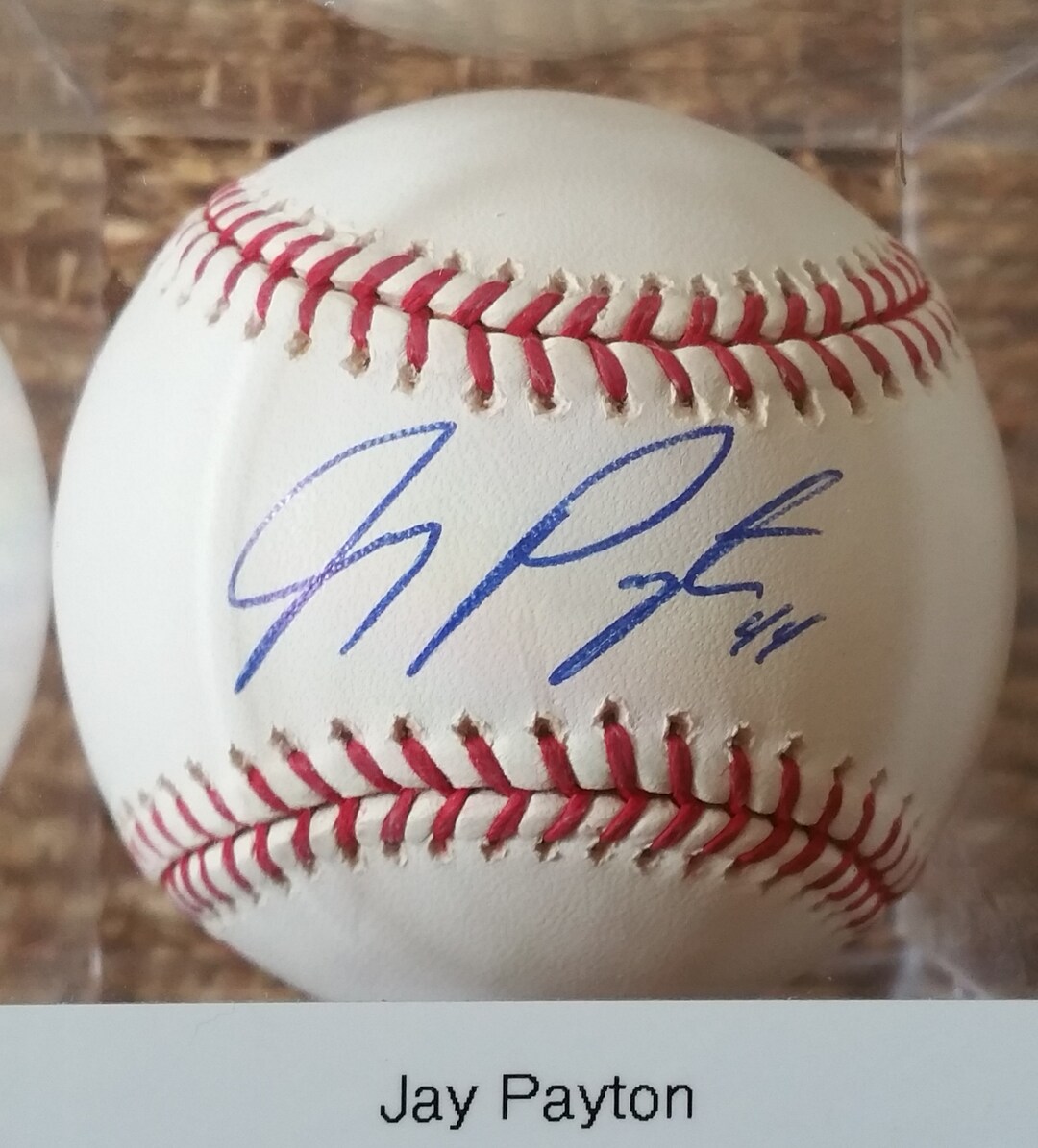 Jay Payton Signed Autographed Official National League (ONL) Baseball ...