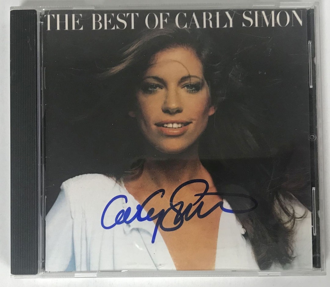 Carly Simon Signed Autographed best Of CD Compact Disc Lifetime COA - Etsy