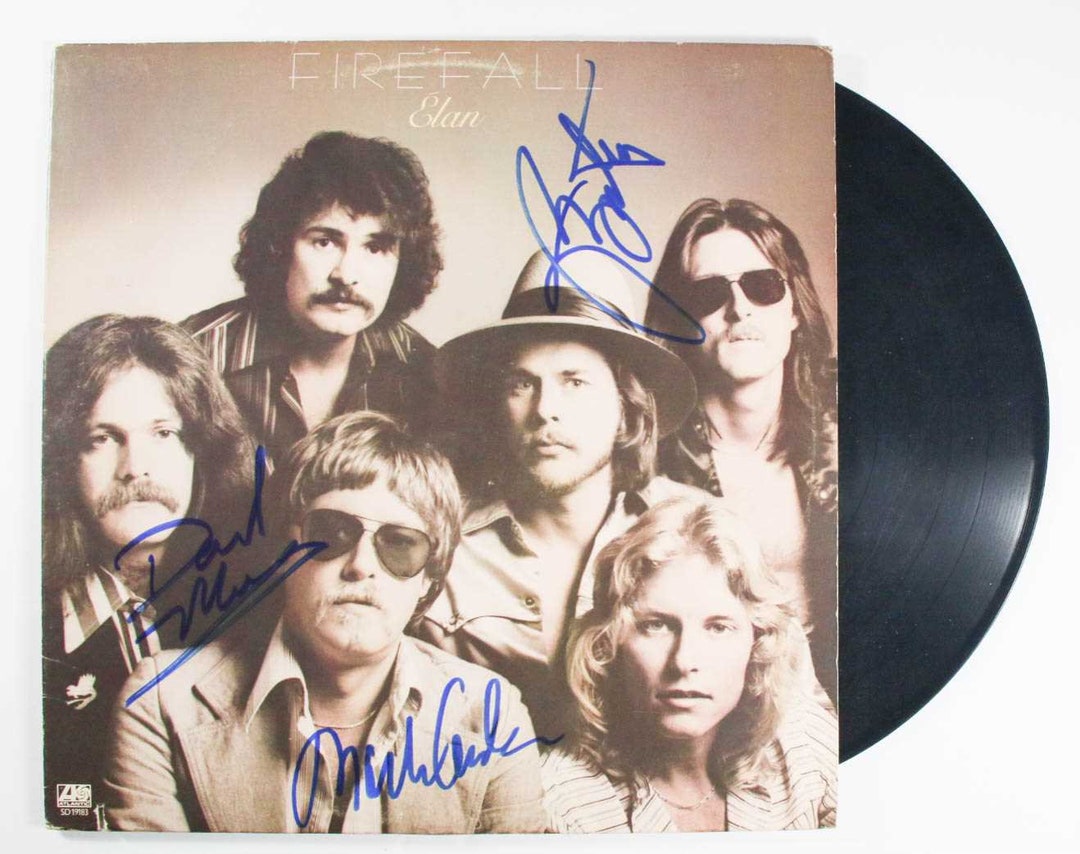 Firefall Band Signed Autographed "elan" Record Album - Lifetime COA - Etsy