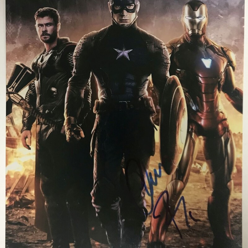 Chris Evans Signature - Etsy