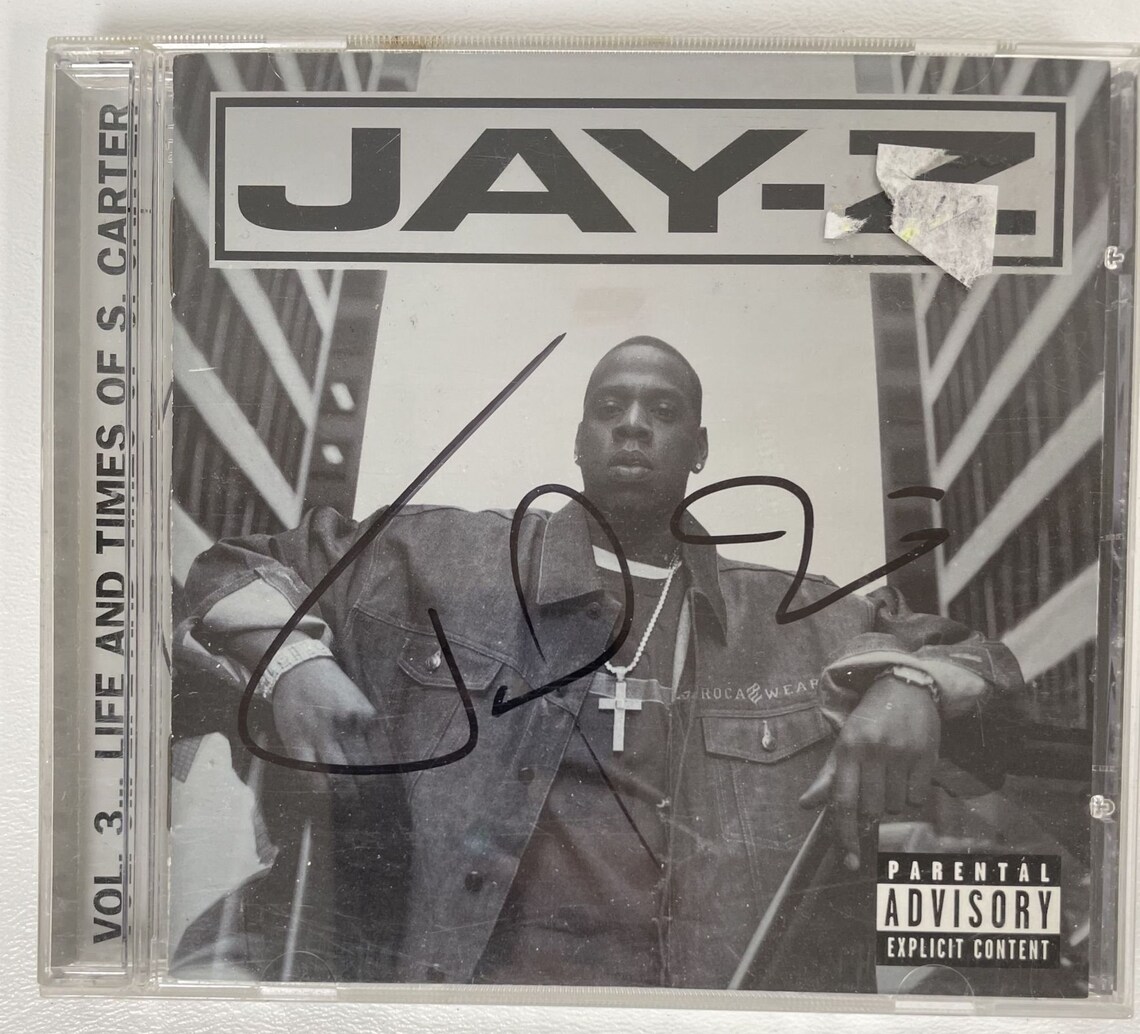 Jay-z Signed Autographed life and Times of S. - Etsy