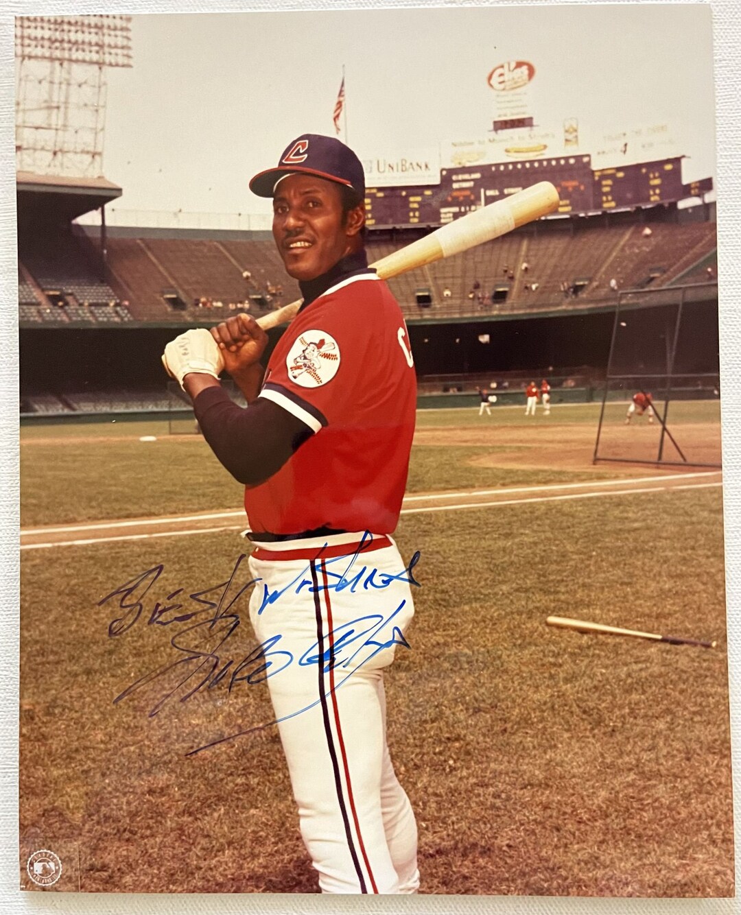 Rico Carty Signed Autographed Glossy 8x10 Photo Cleveland Indians - Etsy