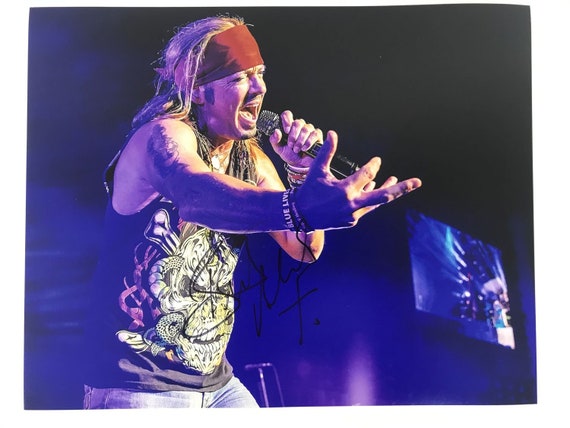 Bret Michaels Signed Autographed poison Glossy | Etsy