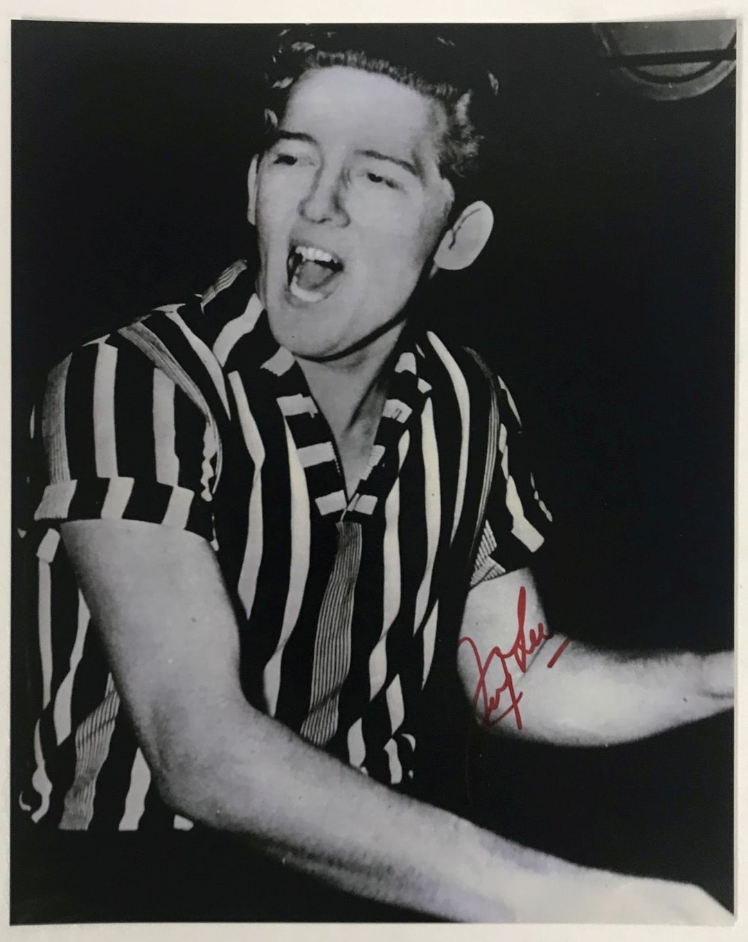 Jerry Lee Lewis (d. 2022) Signed Autographed Glossy 8x10 Photo ...