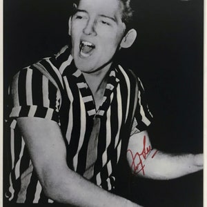 Jerry Lee Lewis (d. 2022) Signed Autographed Glossy 8x10 Photo ...