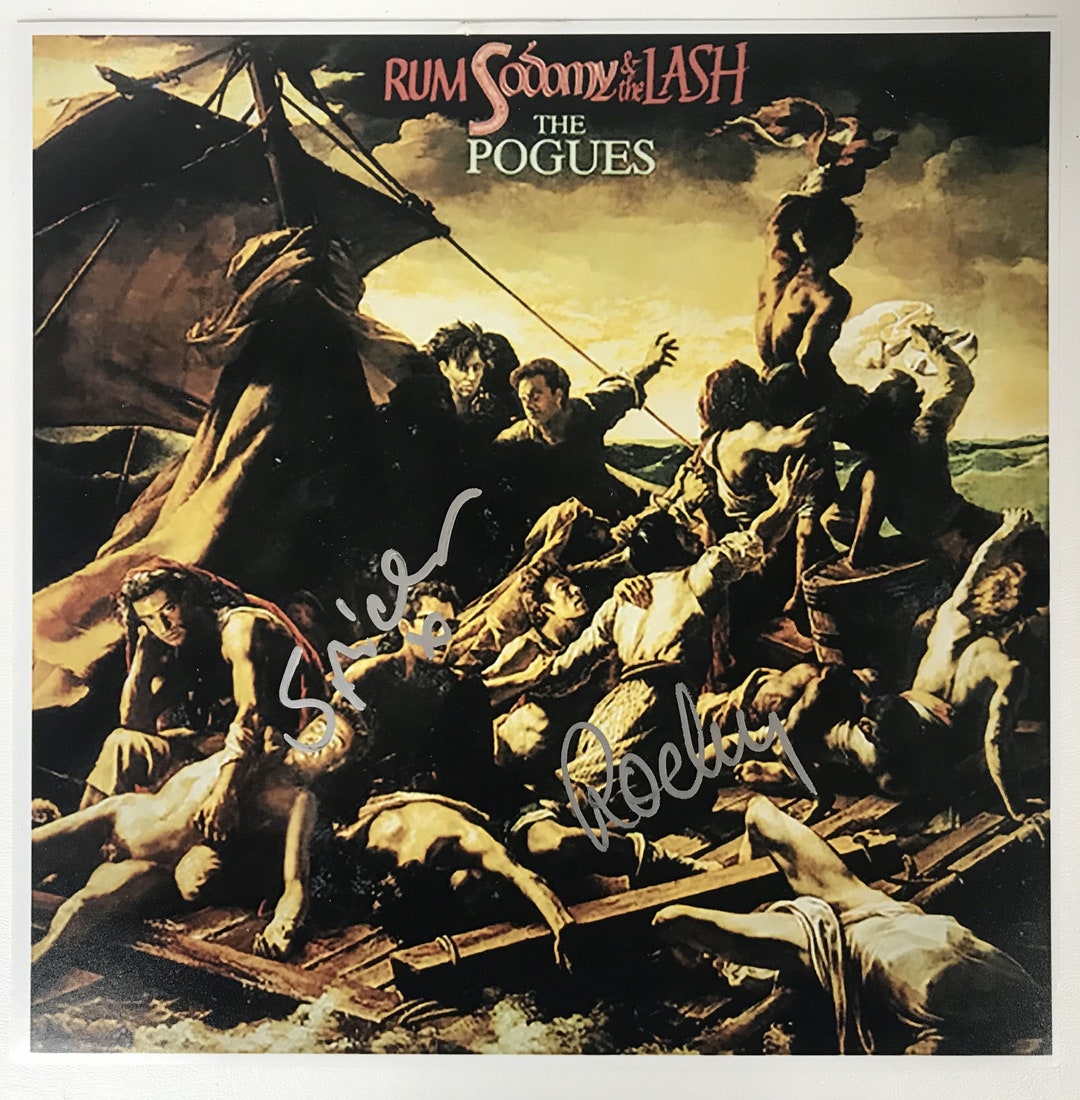 Spider Stacy & Cait O'riordan Signed Autographed "the Pogues" 12x12 ...