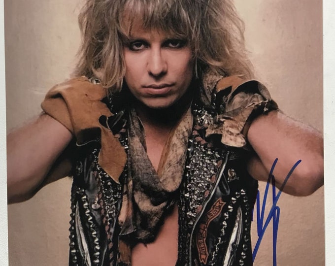 Vince Neil Signed Autographed motley Crue Glossy 8x10 Photo Mueller ...