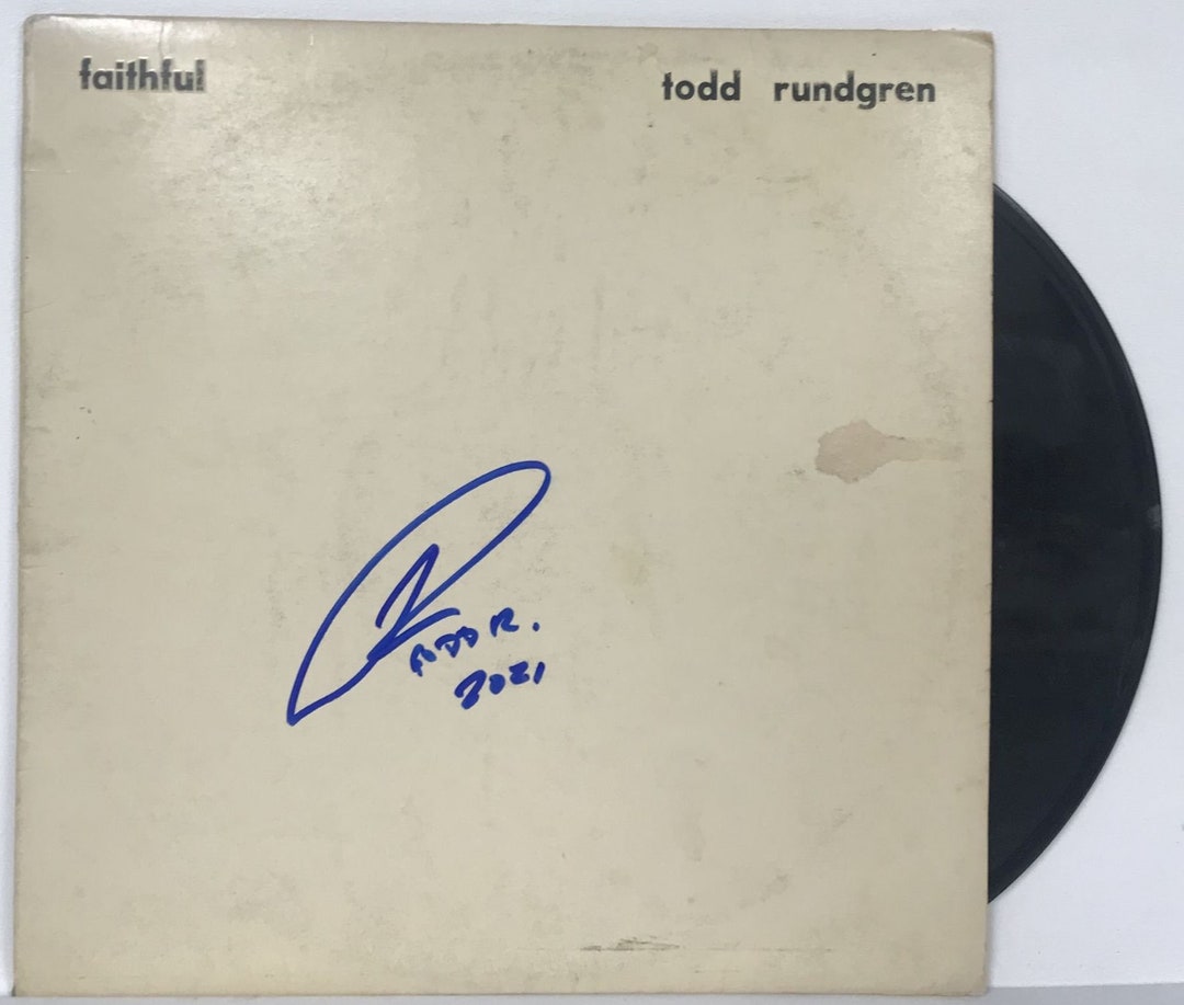 Todd Rundgren Signed Autographed "faithful" Record Album - Lifetime COA ...