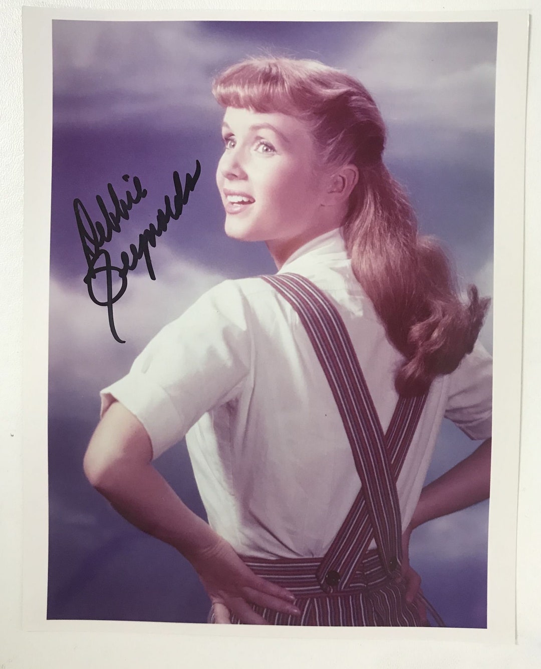 Debbie Reynolds d. 2016 Signed Autographed Glossy 8x10 Photo - Etsy