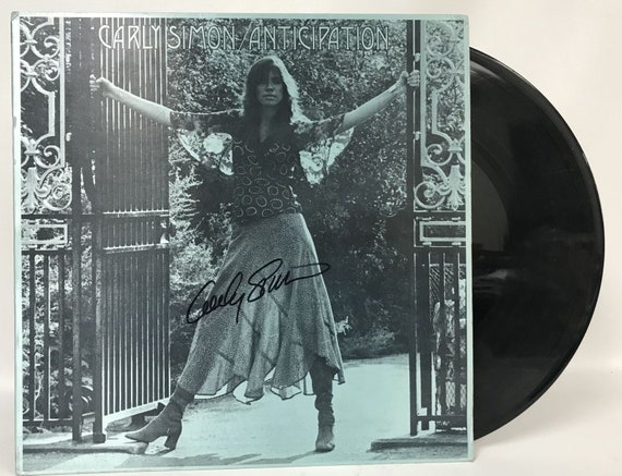 Carly Simon Signed Autographed anticipation Record | Etsy