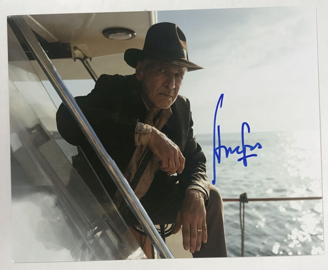 Harrison Ford Signed Autographed "indiana Jones" Glossy 8x10 Photo ...
