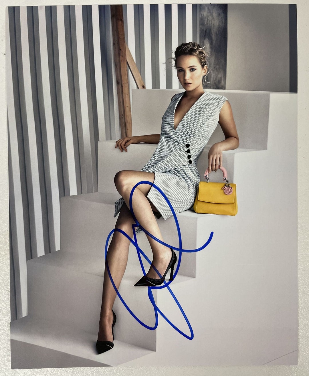 Jennifer Lawrence Signed Autographed Glossy 8x10 Photo COA Matching ...