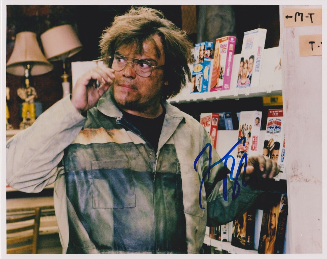 Jack Black Signed Autographed "be Kind Please Rewind" Glossy 8x10 Photo ...