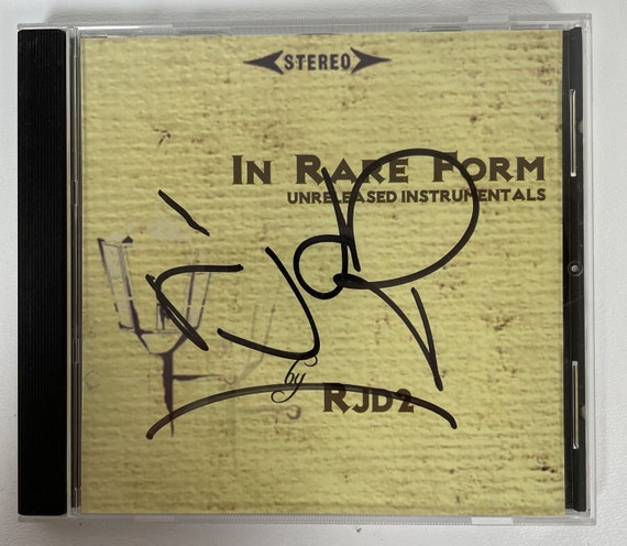 RJD2 Signed Autographed in Rare Form Music CD | Etsy