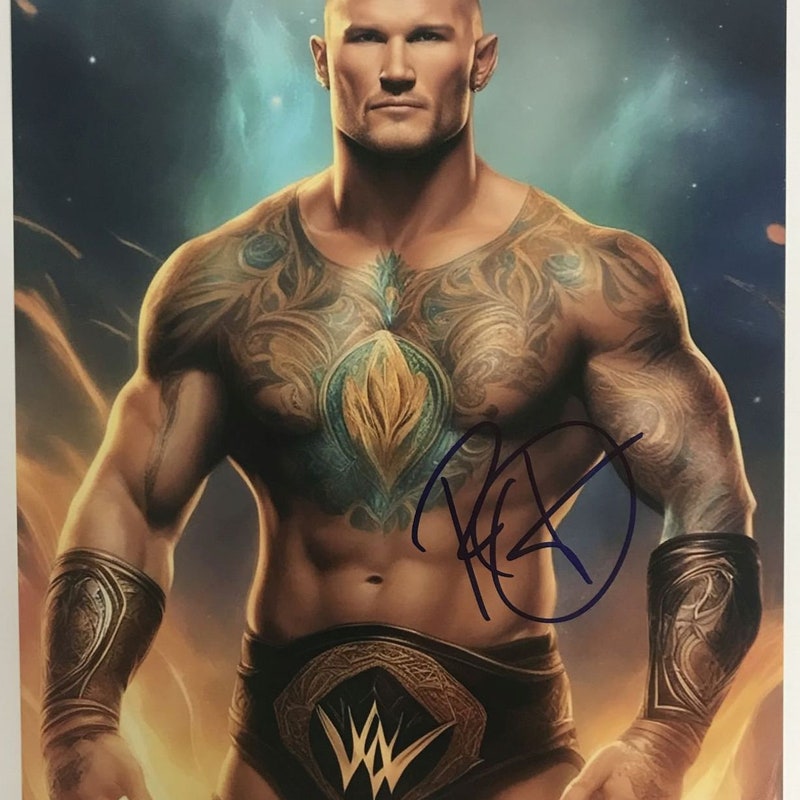 Randy Orton Autograph - Etsy