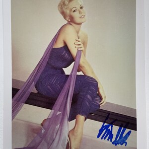 Kim Novak Signed - Etsy
