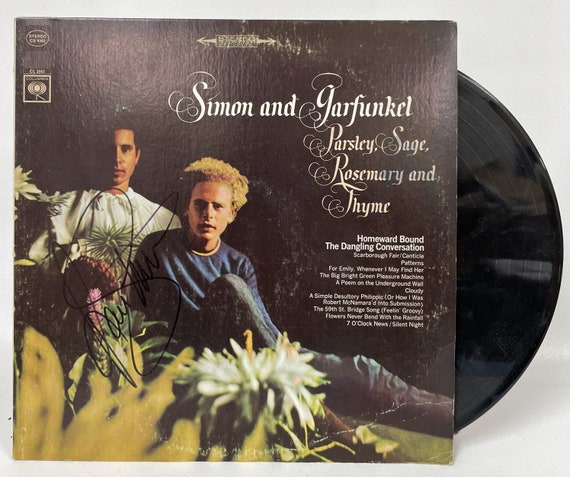 Paul Simon Signed Autographed Simon & Garfunkel Record Album COA ...