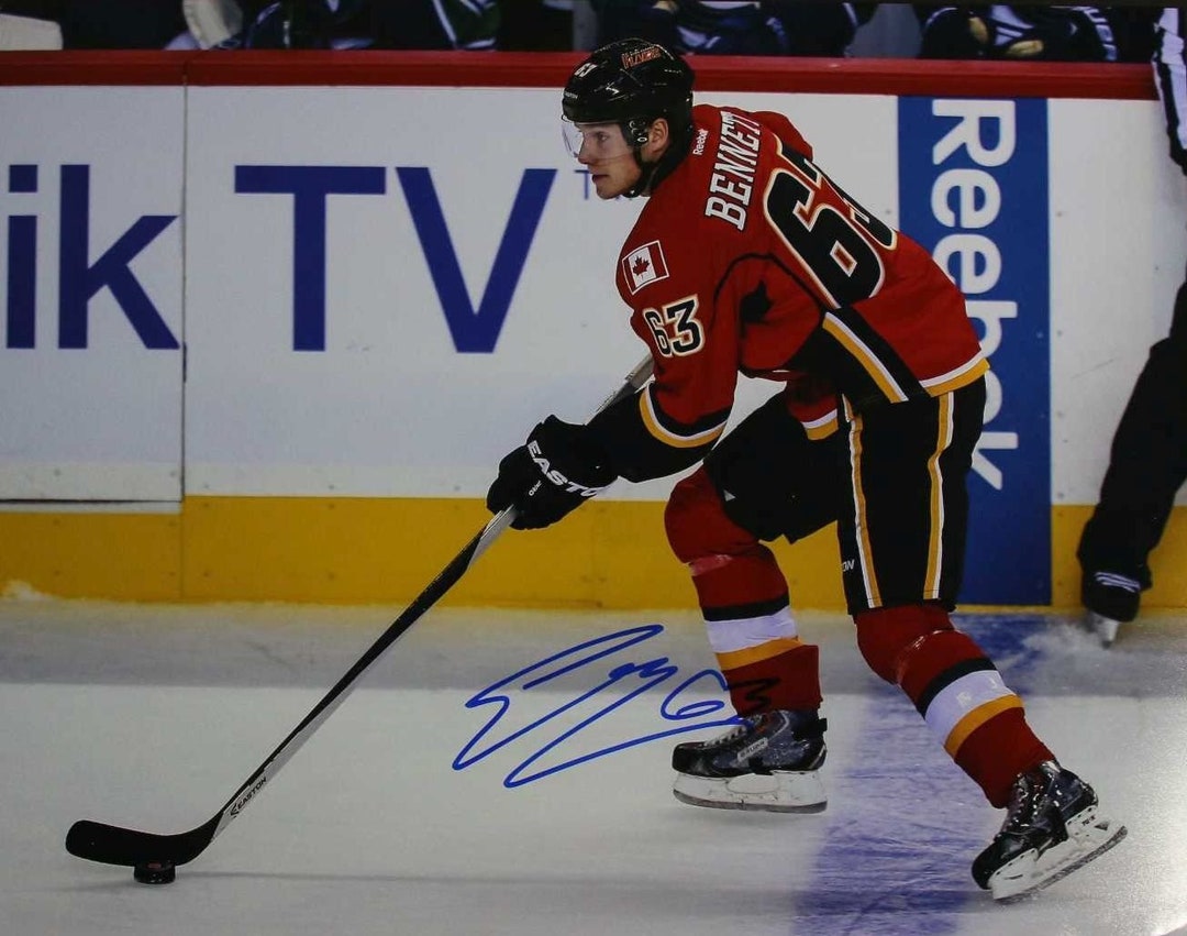 Sam Bennett Signed Autographed Glossy 11x14 Photo - Calgary Flames - Etsy