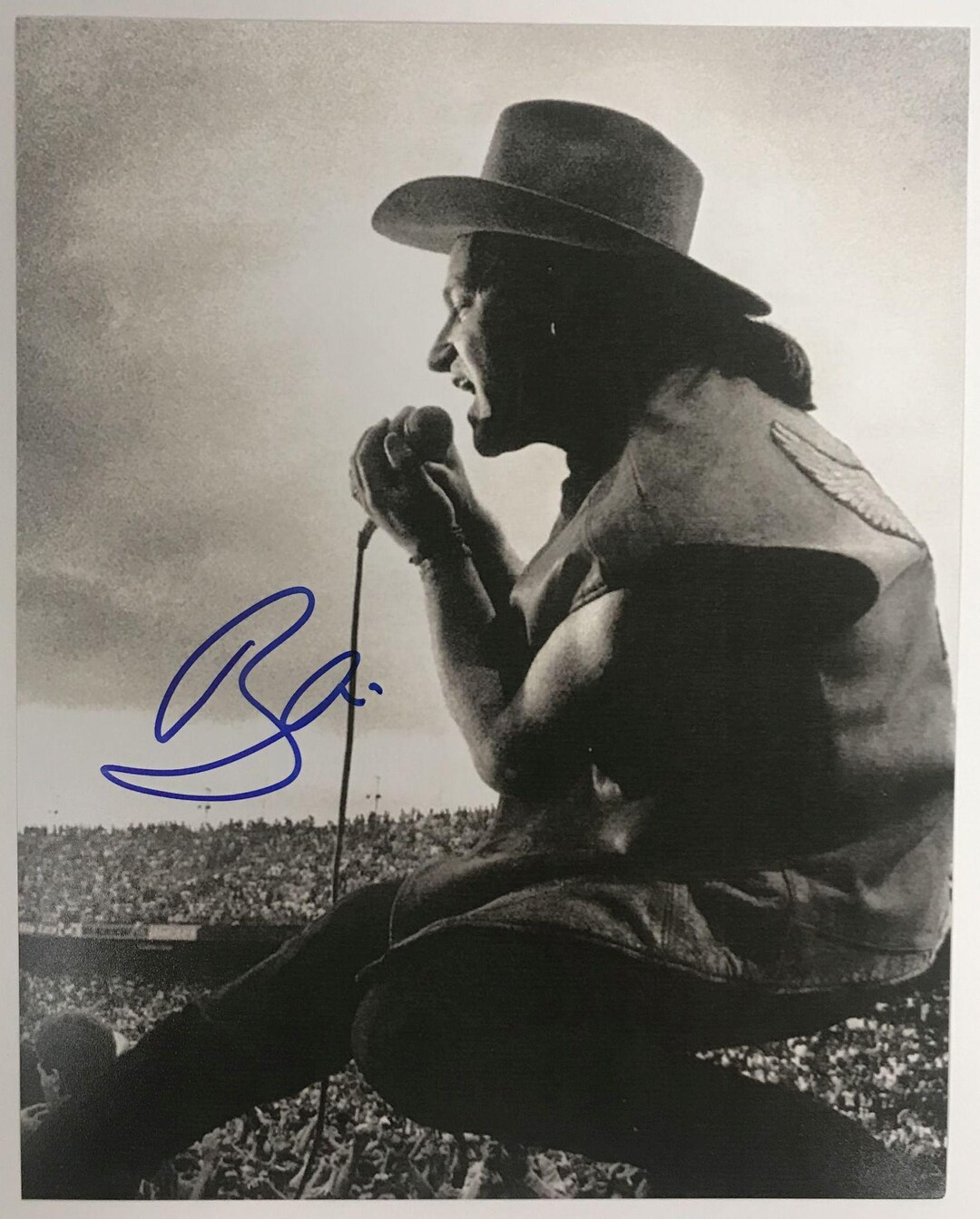 Bono of U2 Signed Autographed Glossy 8x10 Photo Lifetime COA - Etsy