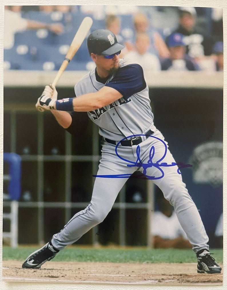 Jay Buhner Signed Autographed Glossy 8x10 Photo Seattle - Etsy