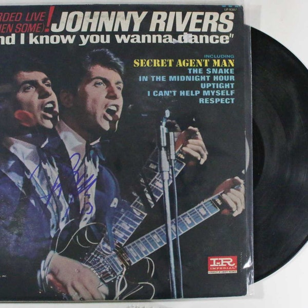 Signed Johnny Rivers - Etsy