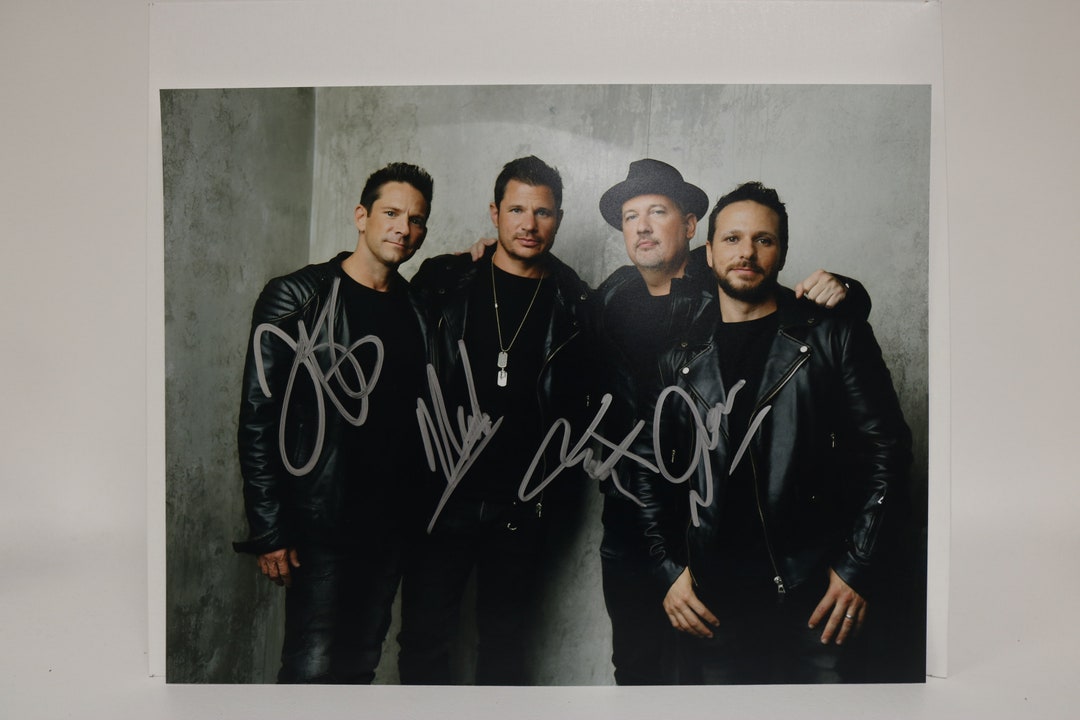 98 Degrees Band Signed Autographed Glossy 11x14 Photo COA Matching Holograms - Etsy